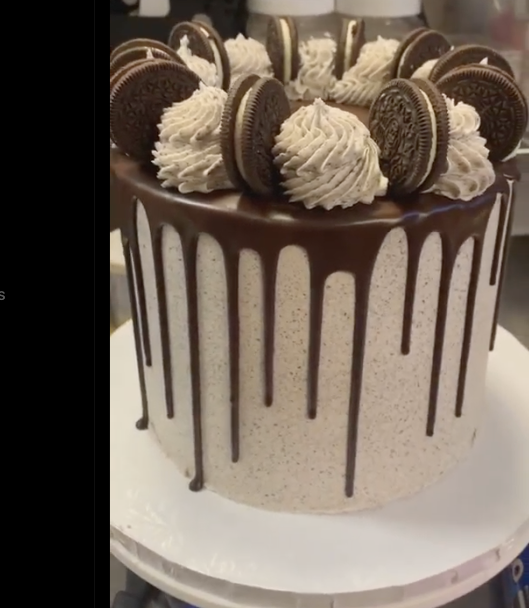 Oreo Drip Cake | Marys Cakes